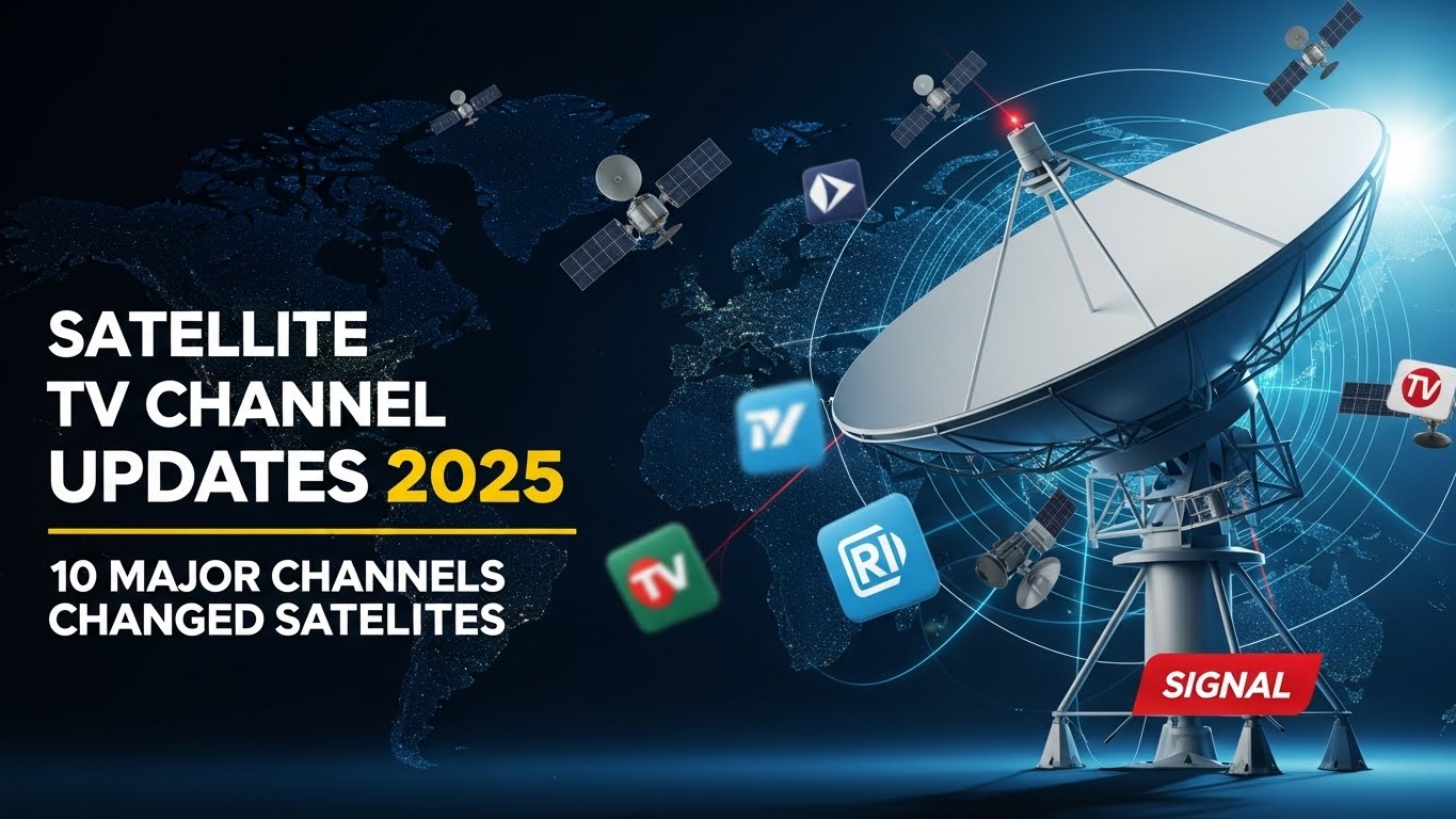 Satellite TV Channel Updates: 10 Shocking Changes in 2025